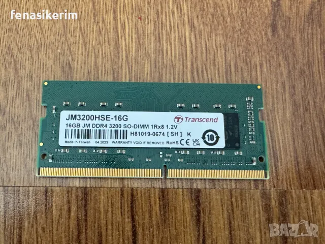 НОВА 16gb 3200mhz Pc4 Sodimm Ram памет за лаптоп в Ram памет в гр София Id49988309 Bazar Bg