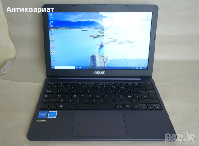 Лаптоп ASUS VIVOBOOK E203N - Intel Celeron N3350 / 2GB / 32GB SSD / 11. ...