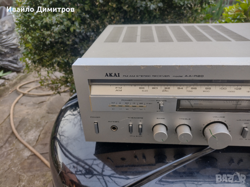 Akai AA-R20 - AM/FM Stereo Receiver (1980-81) в Ресийвъри, усилватели ...
