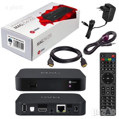 MAG254 IPTV Tv Box , 4K Ultra HD в Приемници и антени в гр. София ...