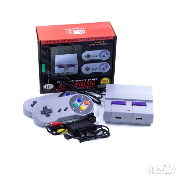 Игра Nintendo-Нинтендо с 821 игри конзола с два джойстика Танкове Супер ...