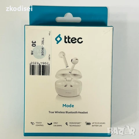 Bluetooth слушалки TTEC MODE в Bluetooth слушалки в гр. Варна ...