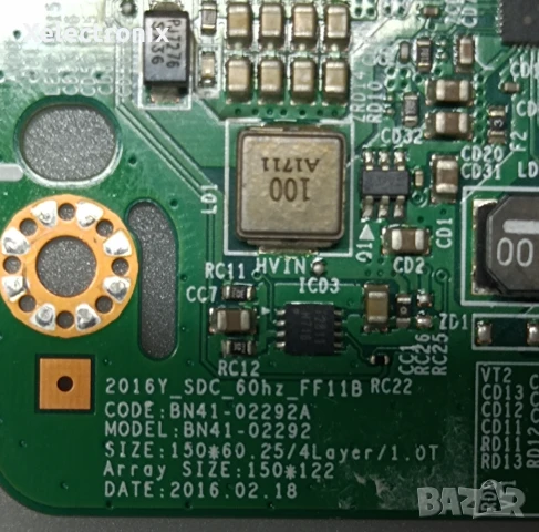 T.Con Board BN41-02292A BN41-02292 в Части и Платки в с. Сливо поле ...