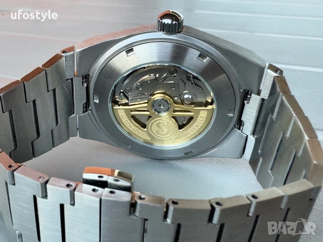 Автоматичен часовник в стил PRX. Seiko Mod NH35. Сапфир. Арабски ...