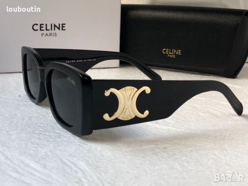 Celine 2024 дамски слънчеви очила правоъгълни два цвята в Слънчеви и
