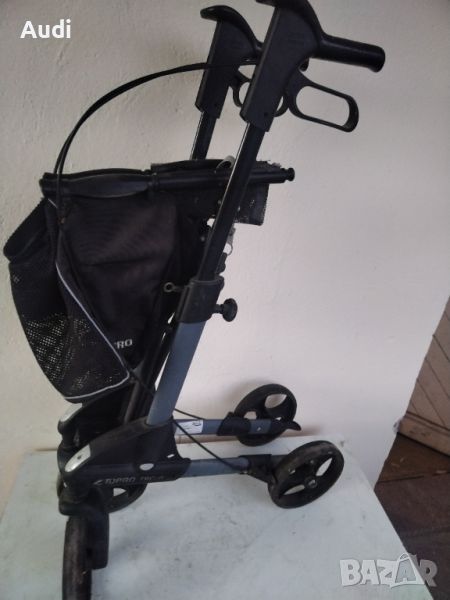 Сгъваема алуминиева проходилка ролатор за възрастни оперирани трудно подвижни хора Марка