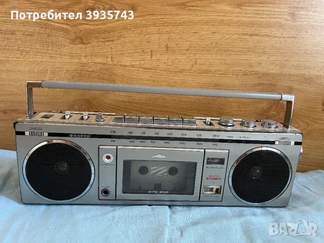 Sanyo M 7700F Japan Mini Boombox в Радиокасетофони, транзистори в гр ...
