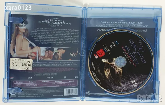 Die 50 Gesichter des Mr. Grey - Dunkle Sehnsucht [Blu-ray] в Blu-Ray ...