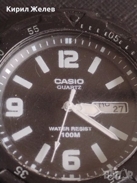 Красив мъжки часовник CASIO QUARTZ JAPAN MOVT стилен дизайн 41371 в ...