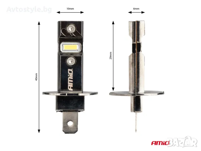 Артикул: Крушки AMIO HYBRID LED H3 6000K Canbus 60W в гр. Гоце Делчев - ID50288157 — Bazar.bg