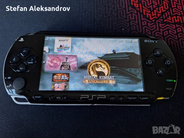 PSP 1004 + 64GB SD карта + игри в PlayStation конзоли в гр. София ...