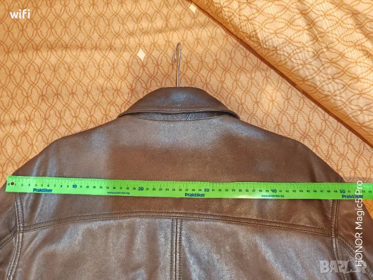 Кожено яке от естествена кожа марка Mario Conti XL в Якета в гр. Троян ...