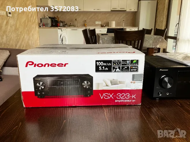 Ресивър Pioneer vsx 323 k в Ресийвъри, усилватели, смесителни пултове в ...