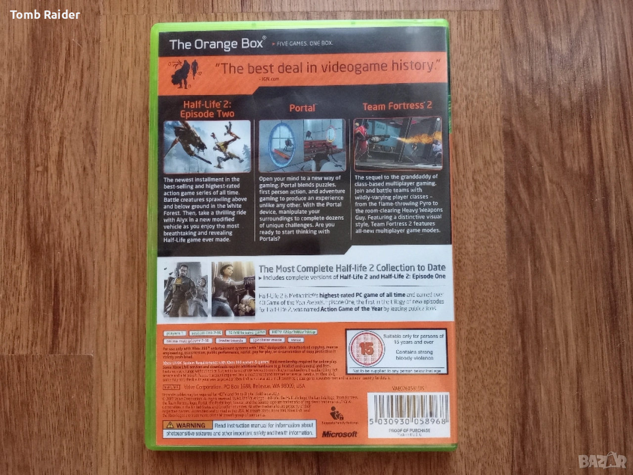 The Orange Box Xbox 360 в Игри за Xbox в гр. Горна Оряховица - ID53057046 | Bazar.bg